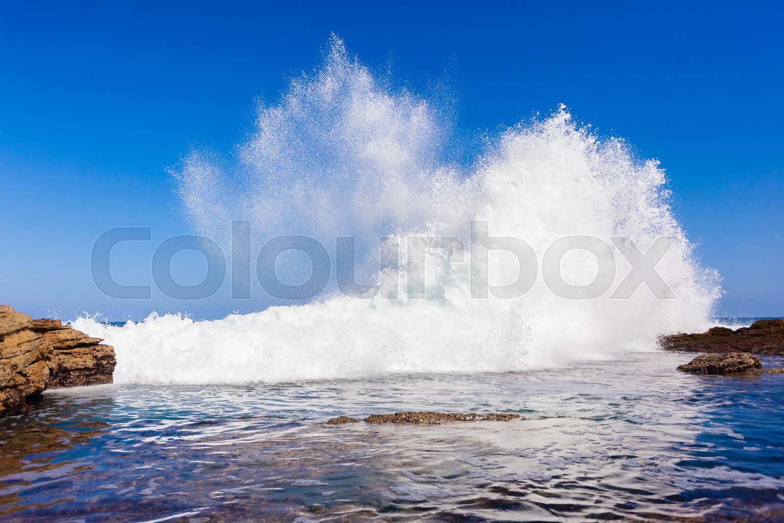 Wave Exploding Water | Stock image | Colourbox