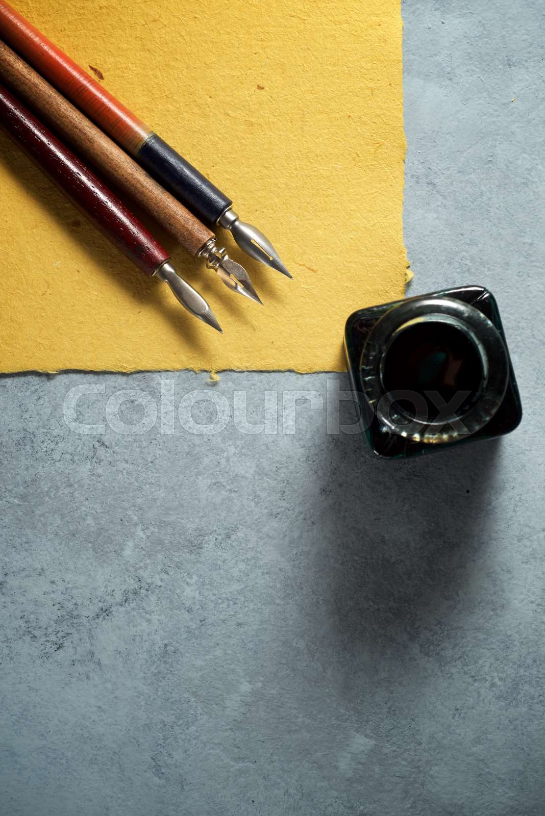 Retro calligraphy concept | Stock image | Colourbox