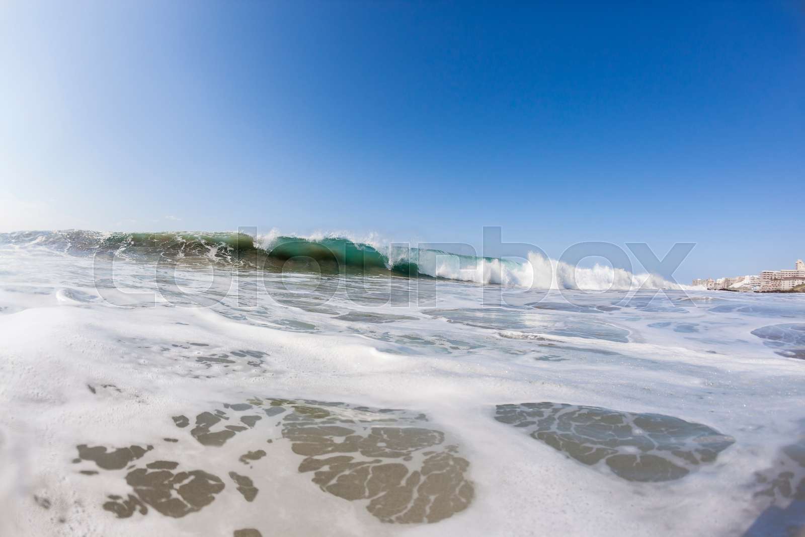 Wave Inside Ocean | Stock image | Colourbox