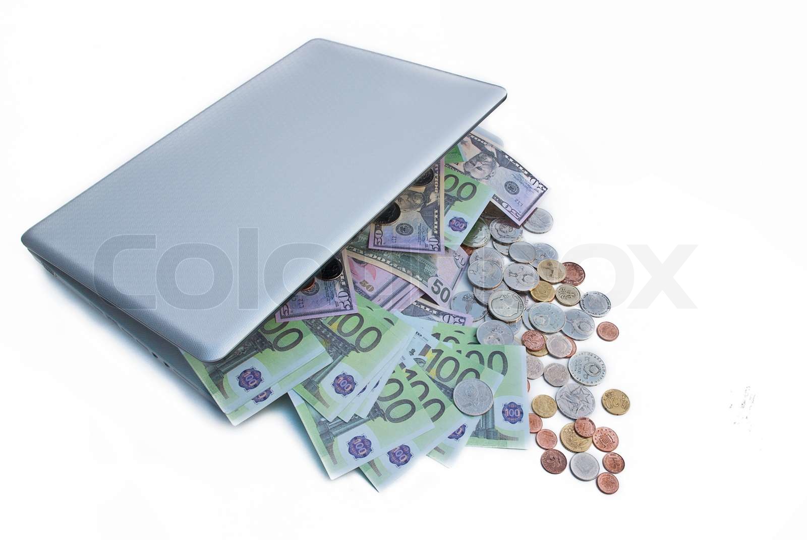 River of money | Stock image | Colourbox