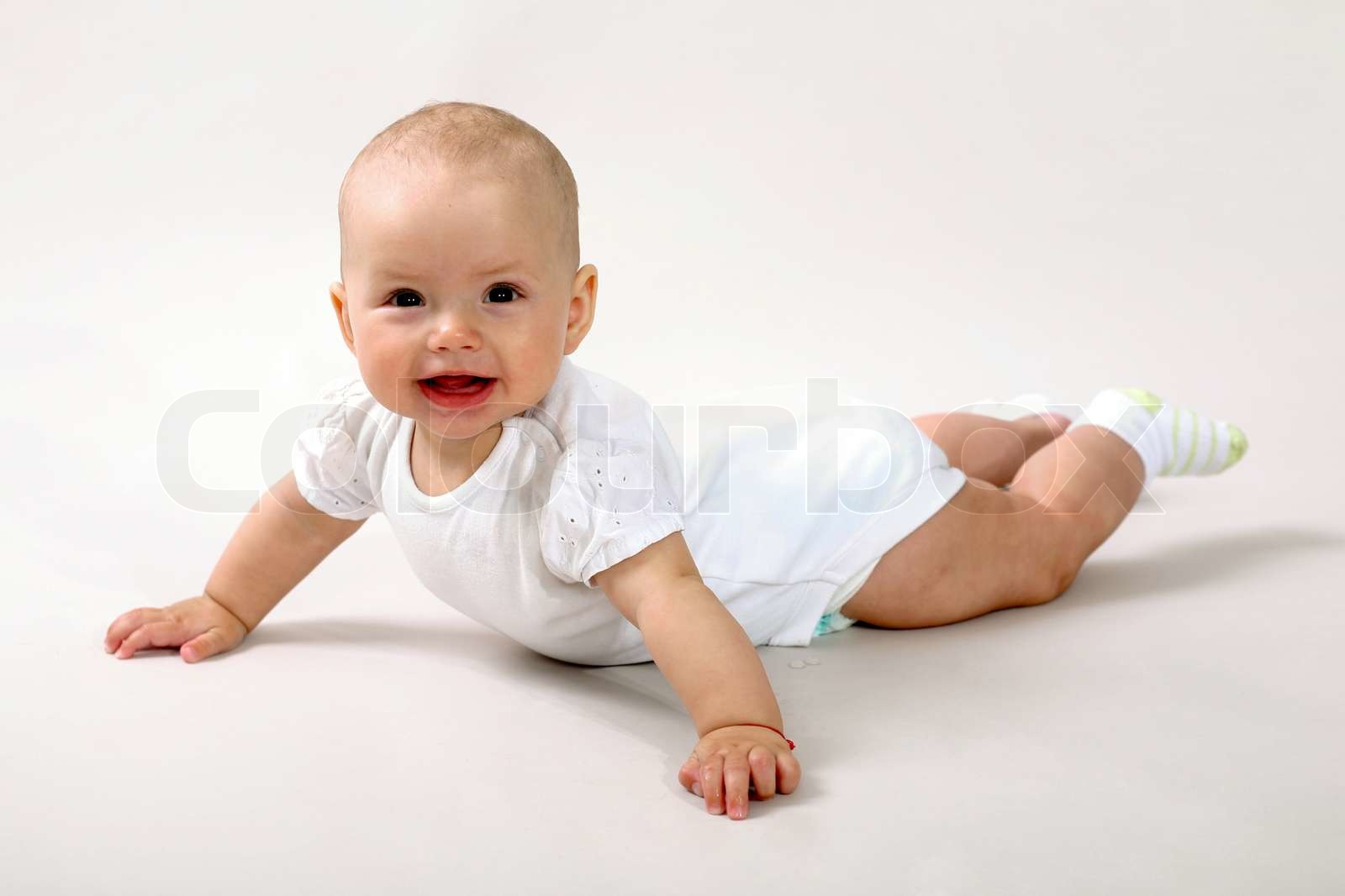 baby, niedlich, hübsch | Stock Bild | Colourbox