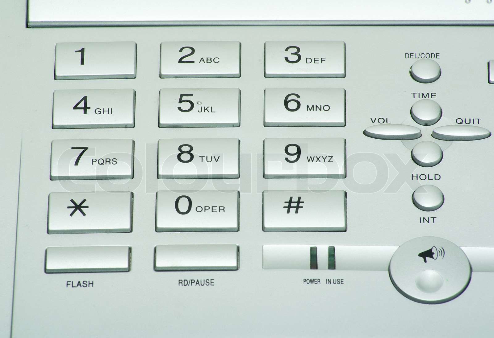 phone keypad | Stock image | Colourbox