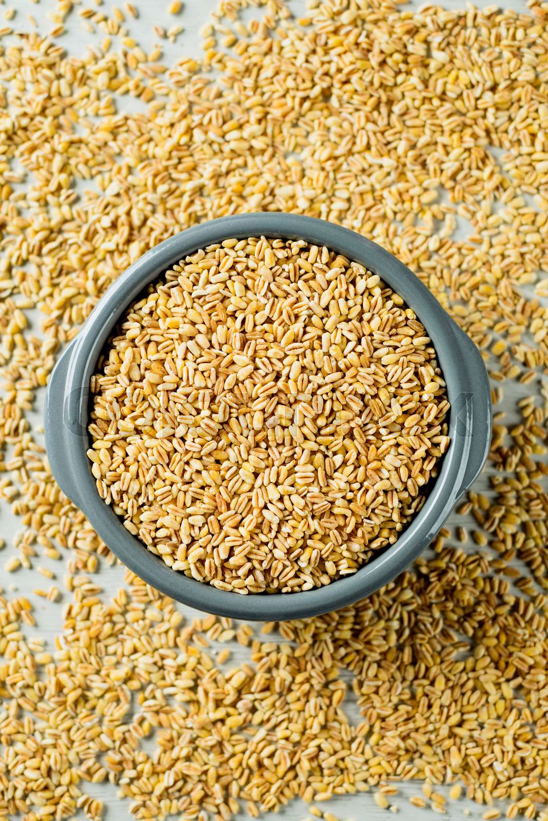tender wheat kernels | Stock image | Colourbox