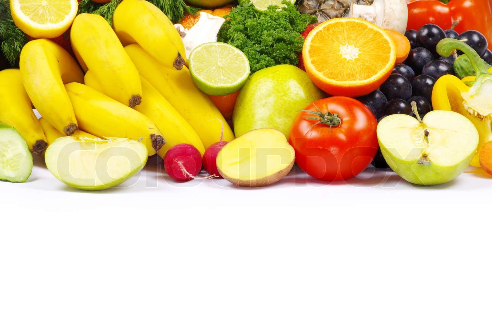 Obst und Gemüse | Stock Bild | Colourbox