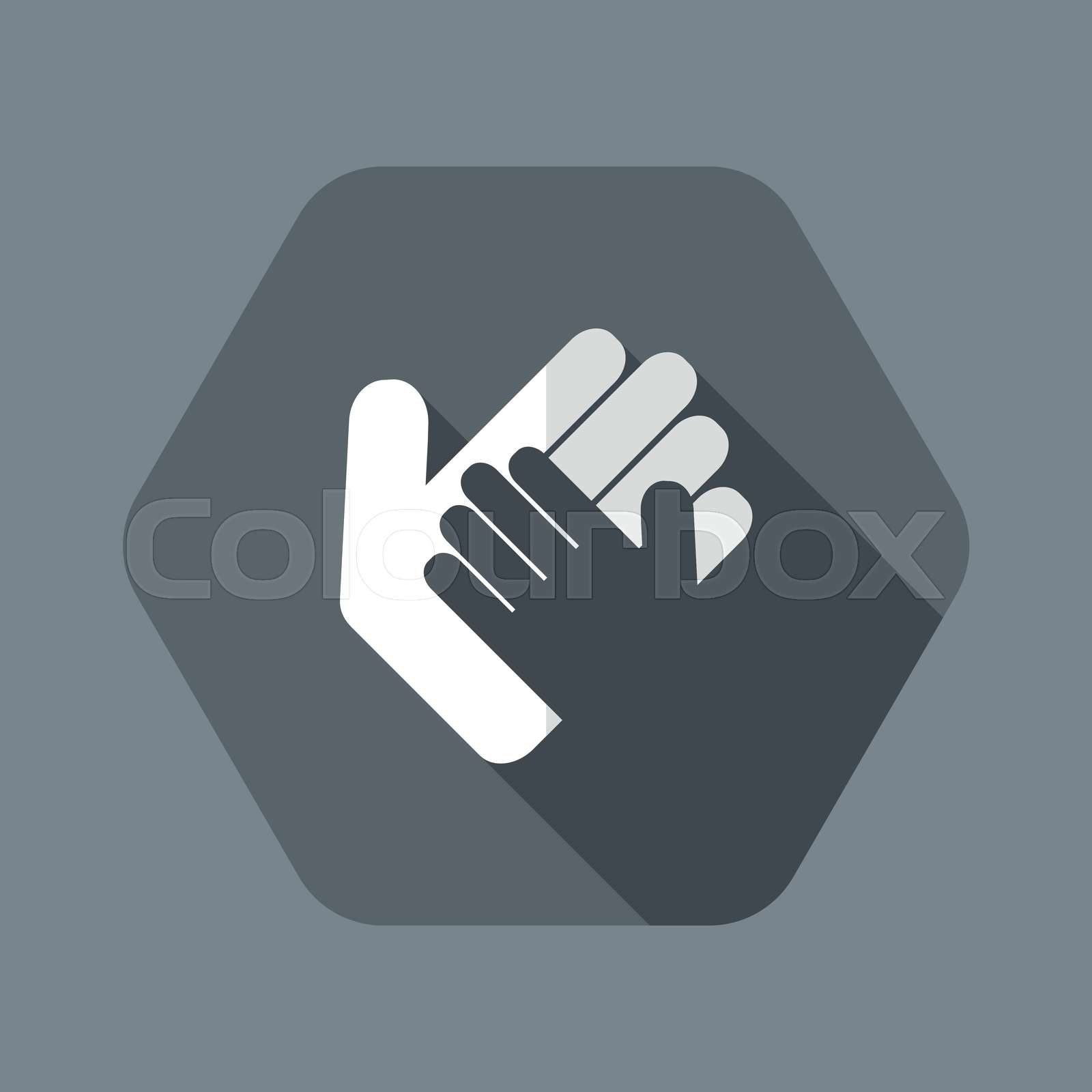 Hands in gesture of help | Stock vector | Colourbox