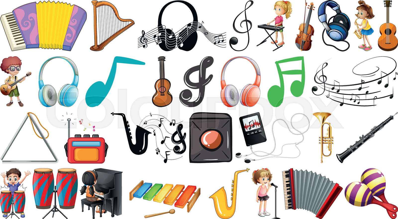 Musical Instruments Clip Art