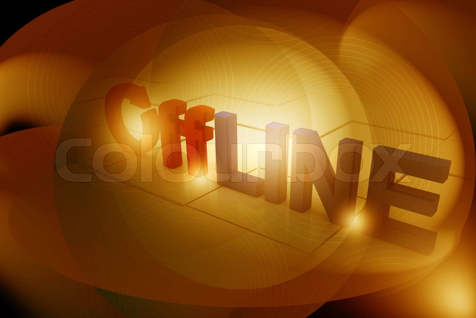 offline | Stock image | Colourbox