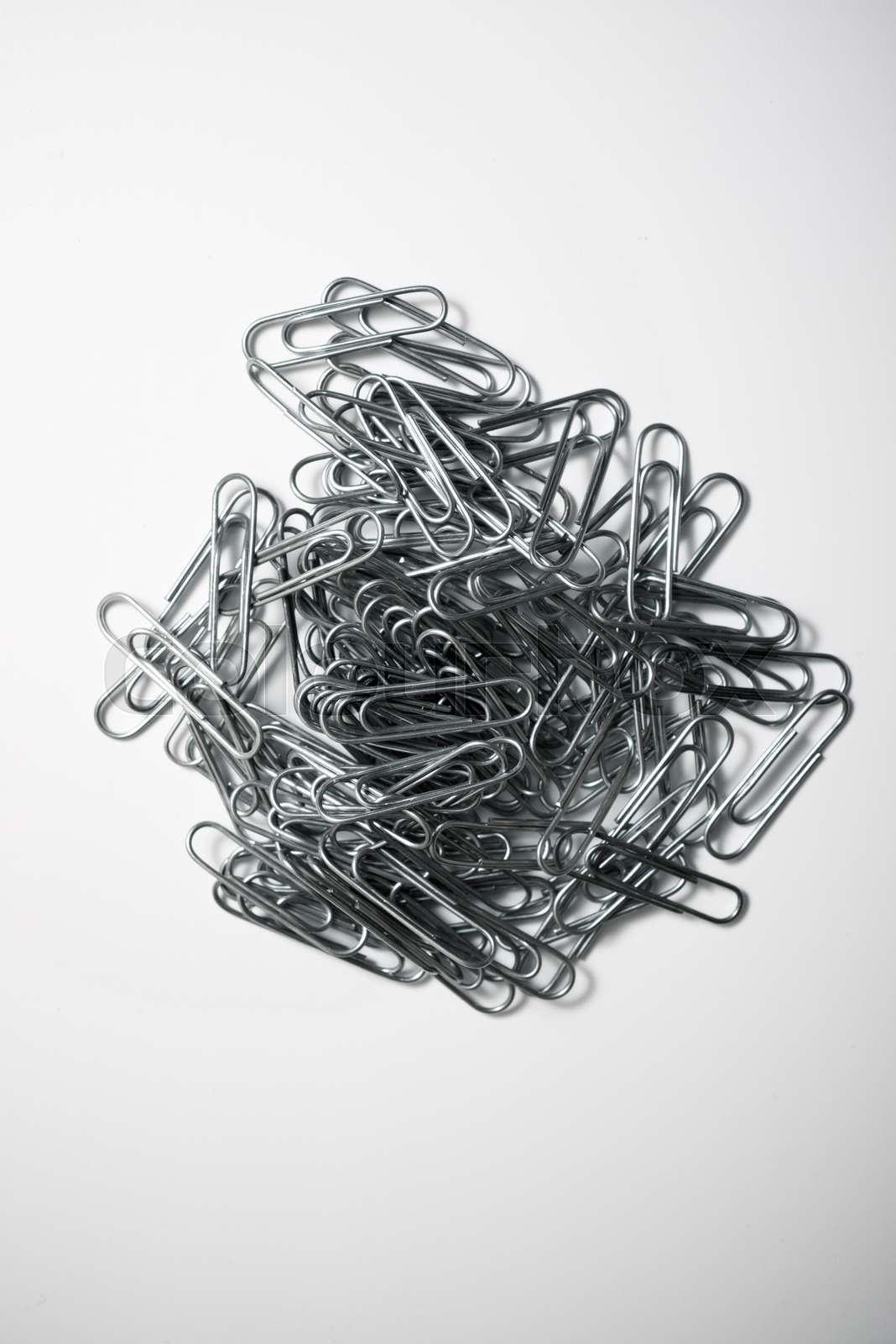 Paperclips close up | Stock image | Colourbox
