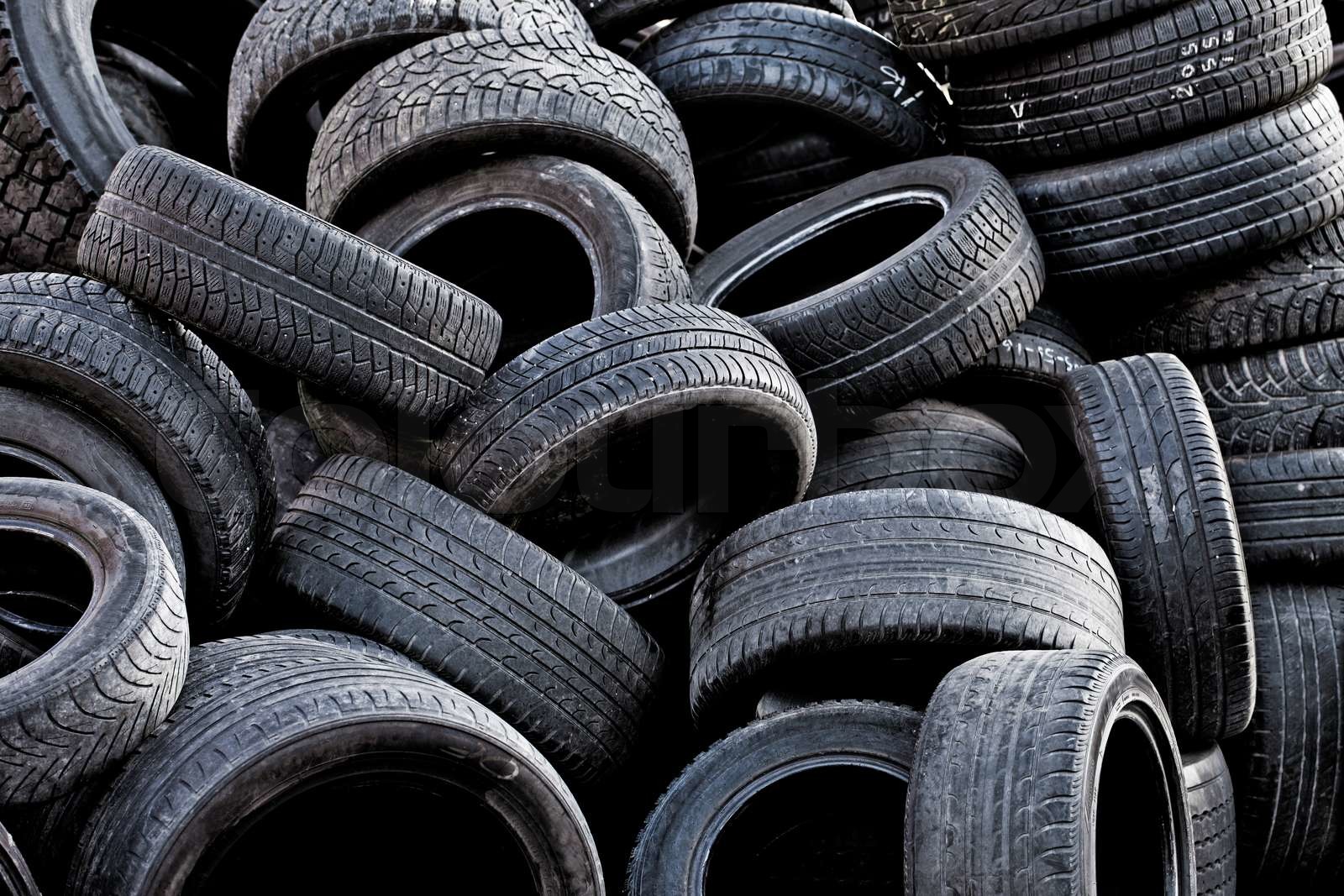 Old Tires | Stock image | Colourbox