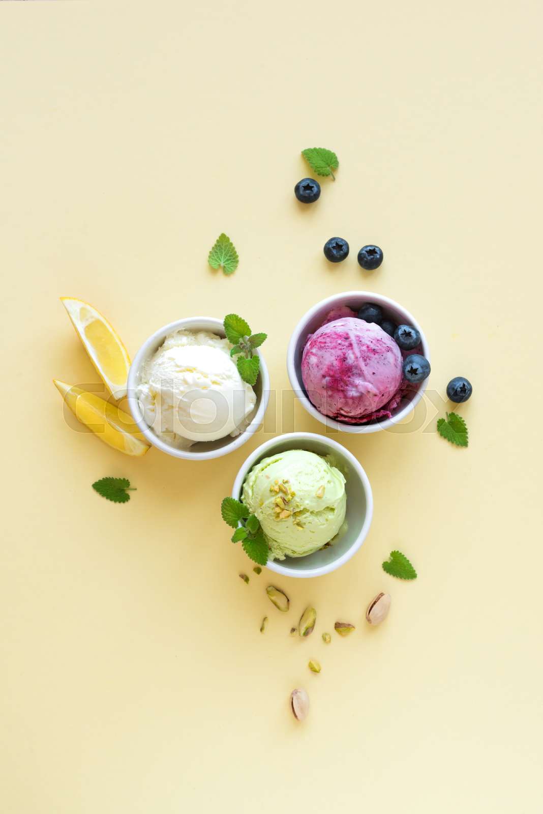 Ice Cream Assortment | Stock image | Colourbox