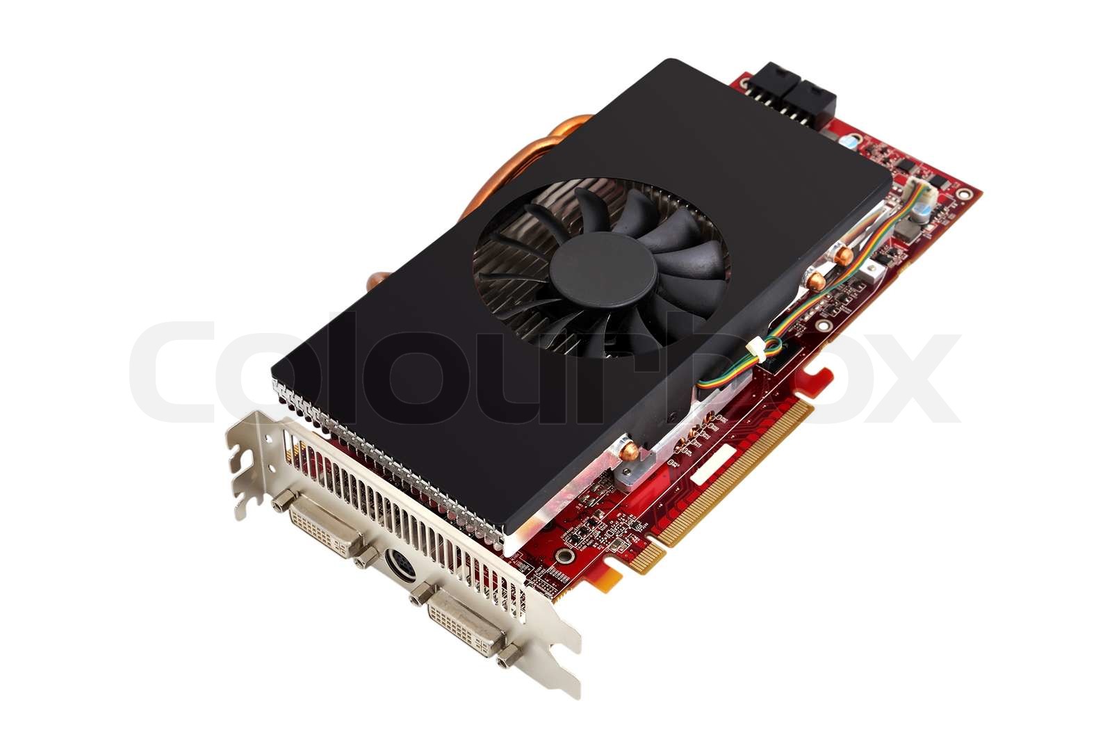 Computer graphic card | Stock image | Colourbox