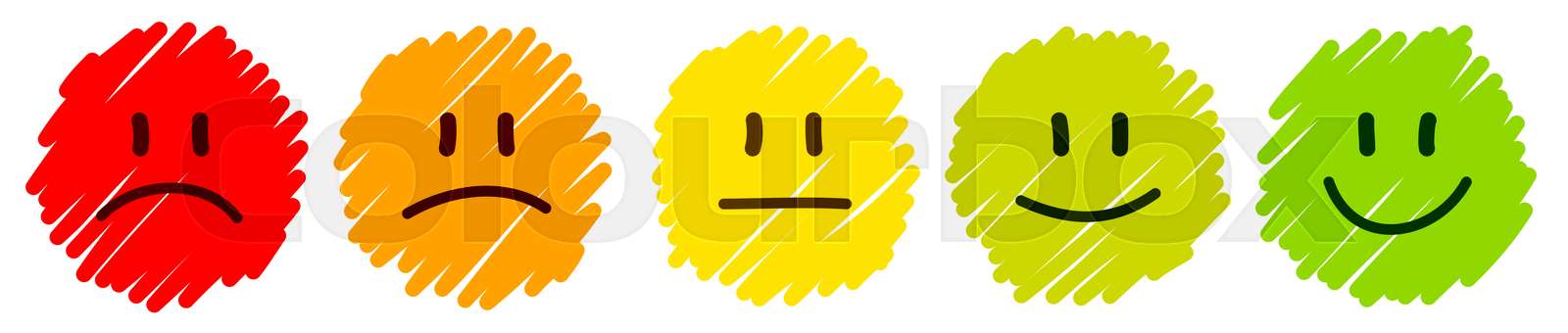 smileys, smily, smiley | Stock vektor | Colourbox