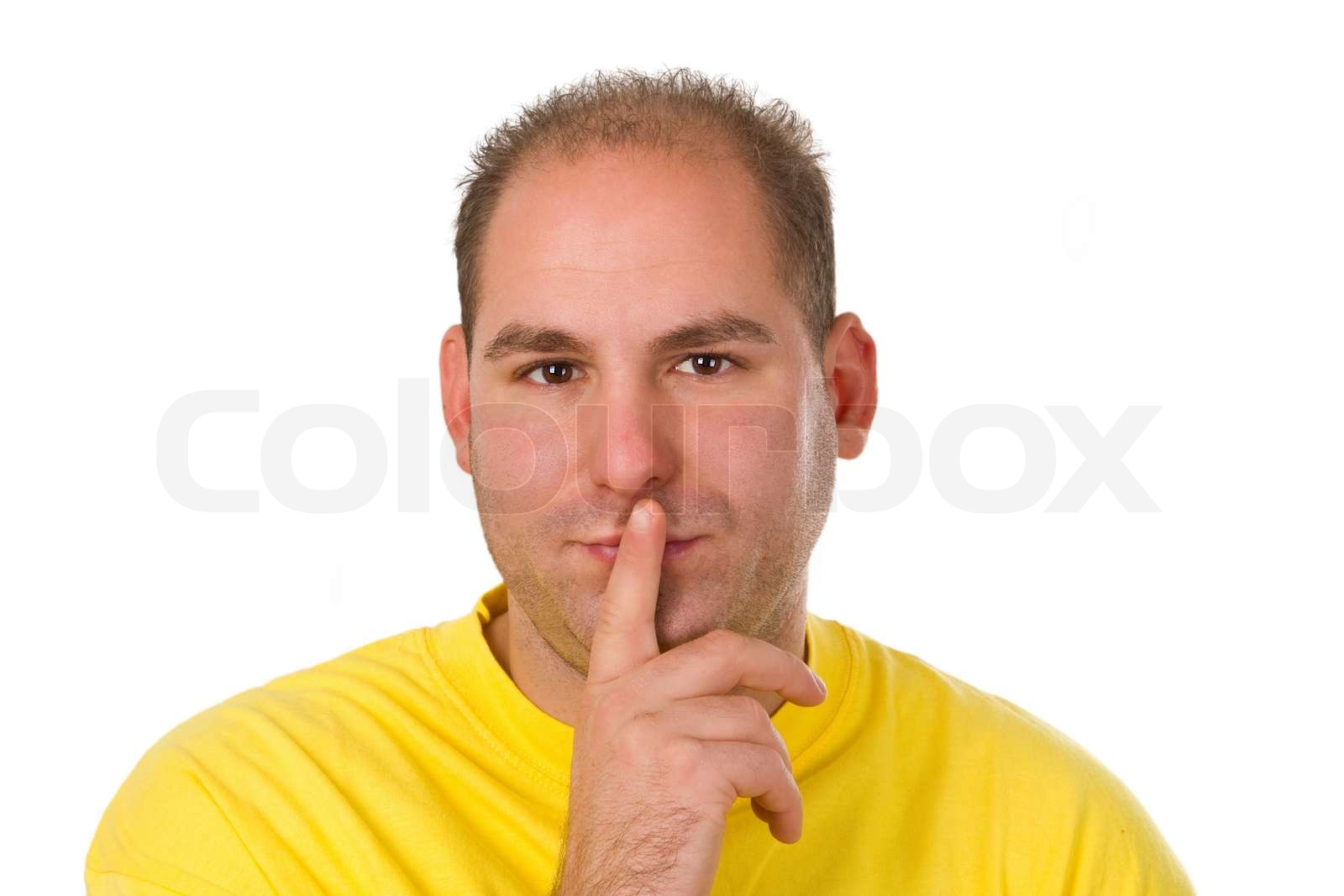 Be quiet | Stock image | Colourbox