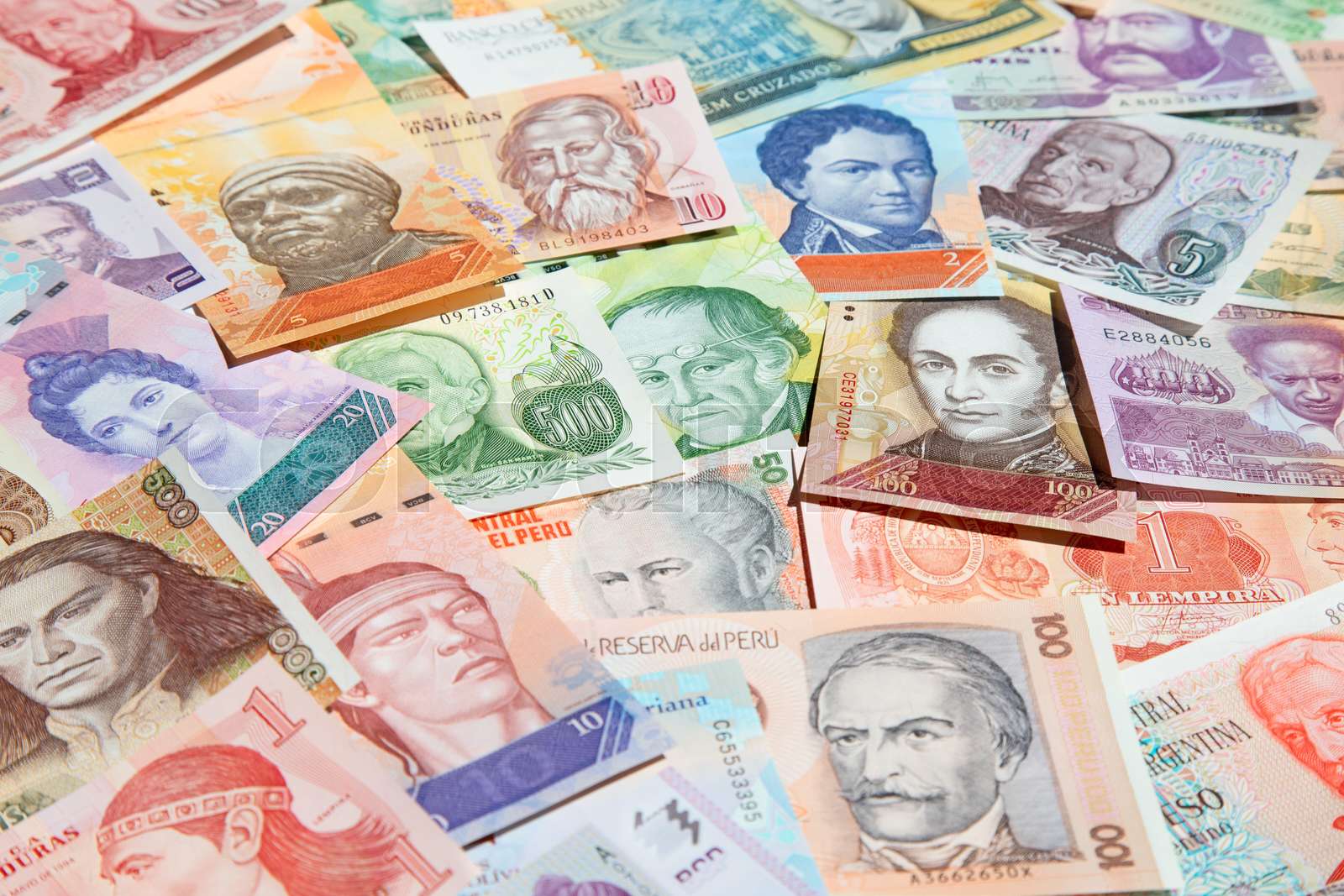 Banknotes | Stock image | Colourbox