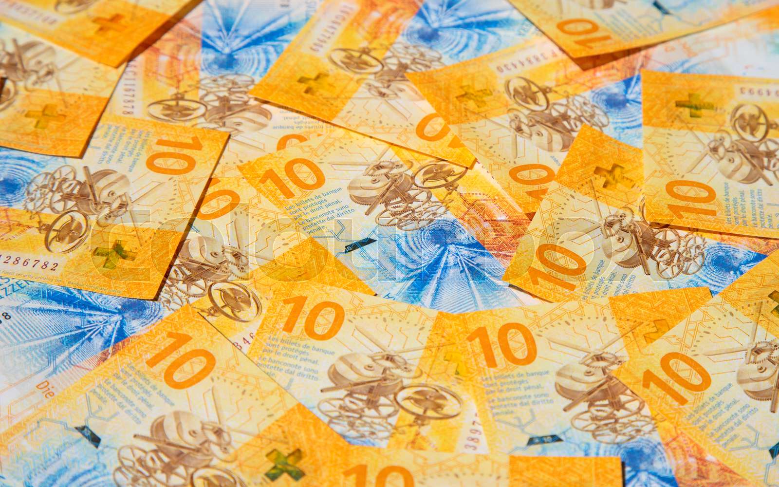 Swiss francs | Stock image | Colourbox