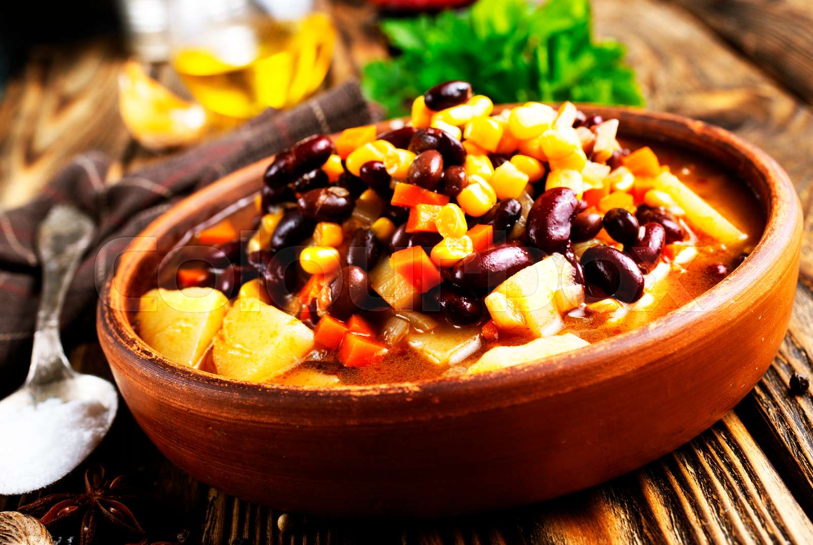 chilli corn carne | Stock image | Colourbox