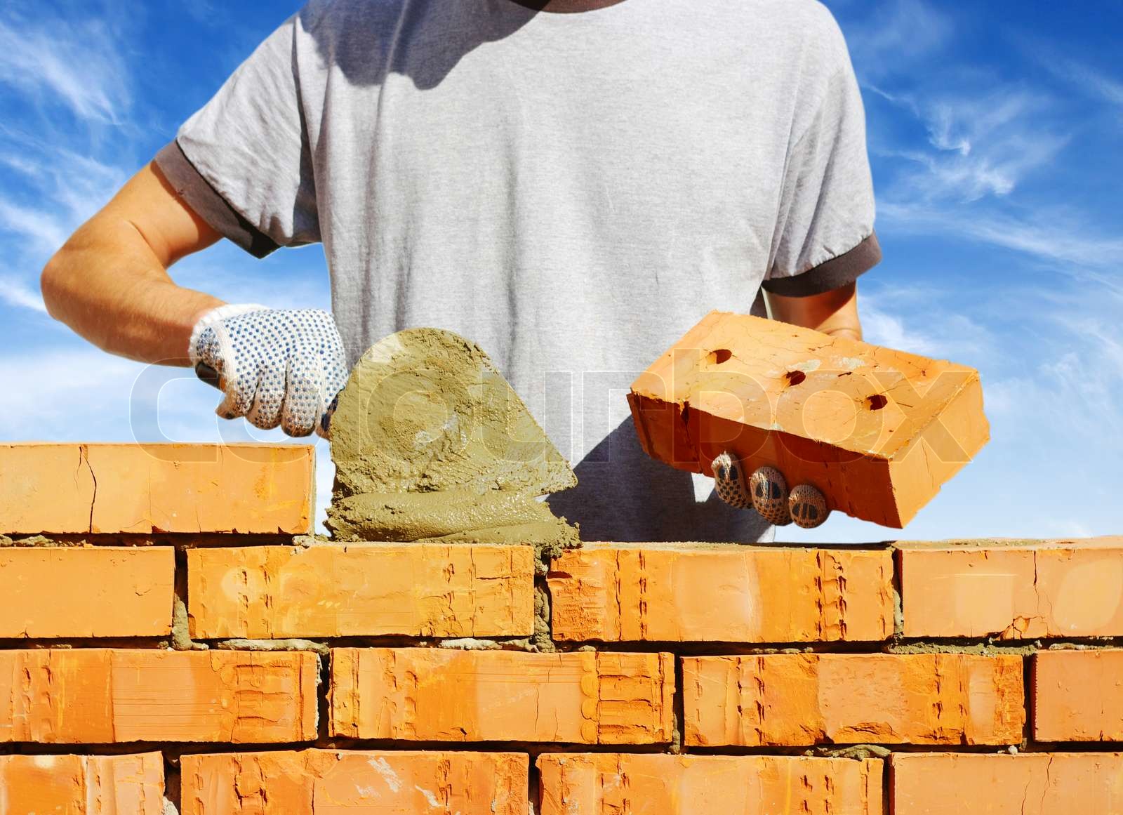 bricklayer | Stock image | Colourbox