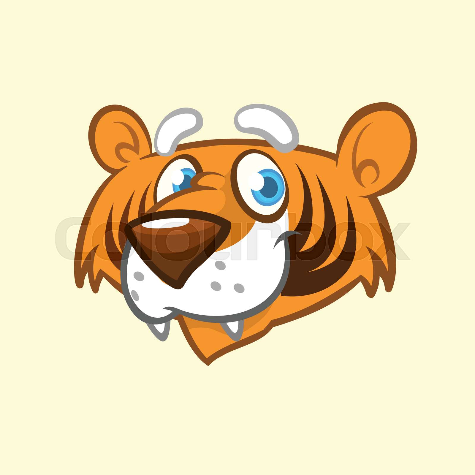 Animated Tiger Head