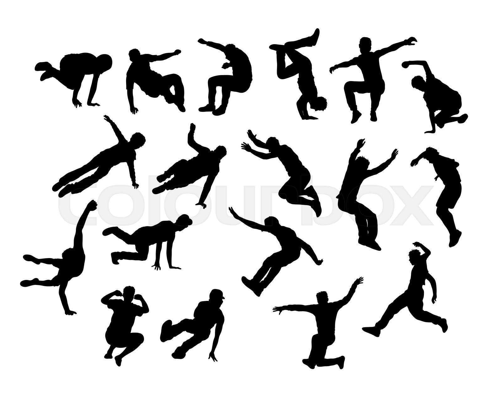 Jumping Sport | Stock vector | Colourbox