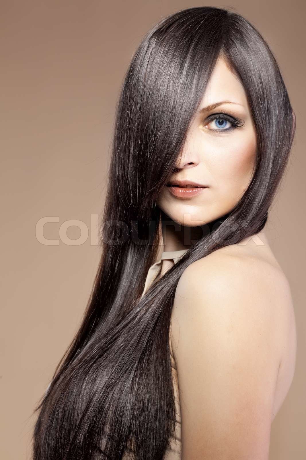 Beautiful hair | Stock image | Colourbox