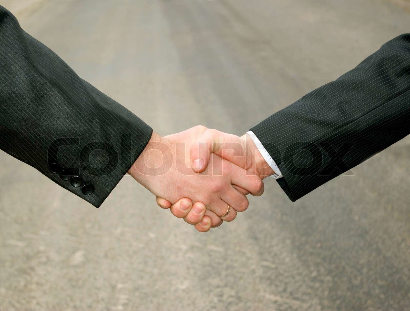 handshake | Stock image | Colourbox