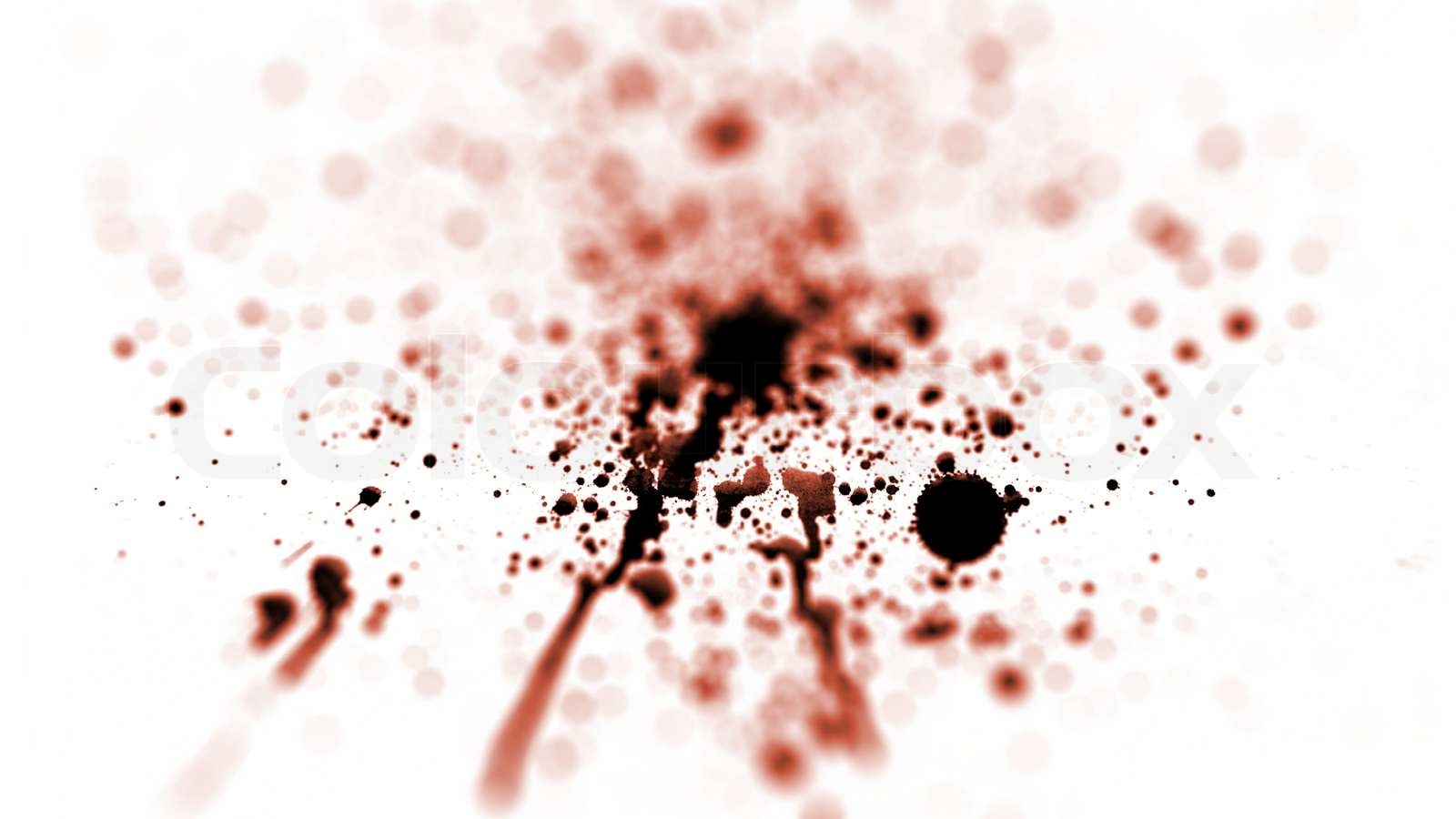 Bloody blots | Stock image | Colourbox