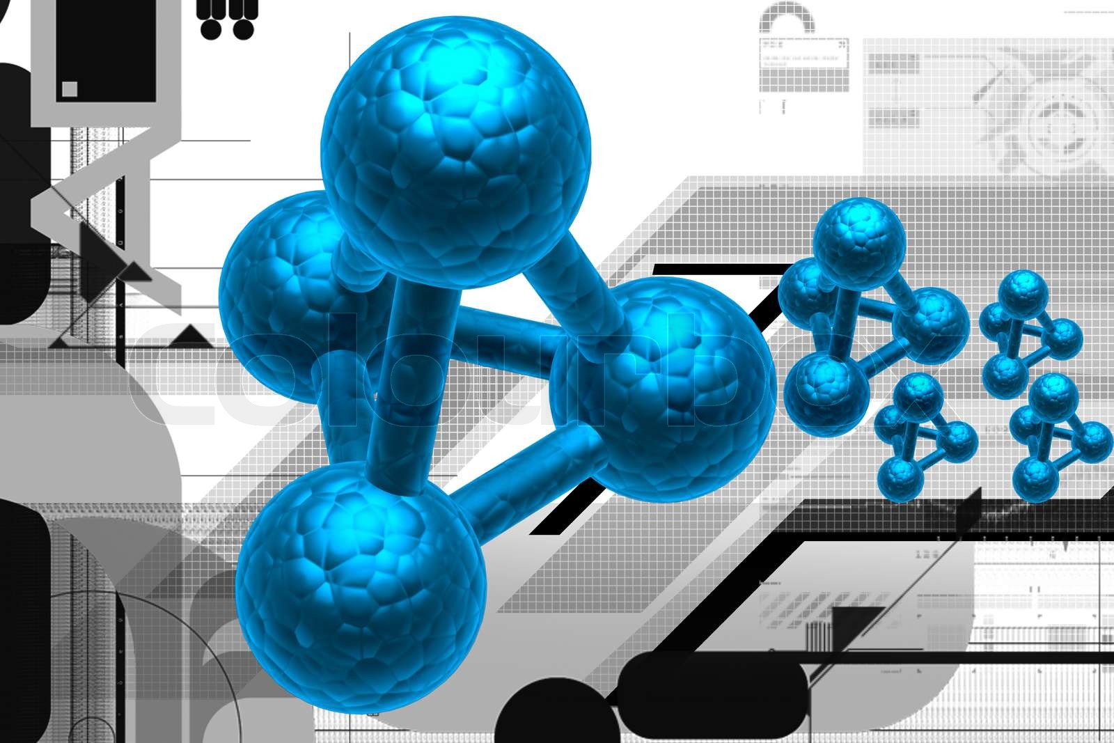 Atom | Stock image | Colourbox