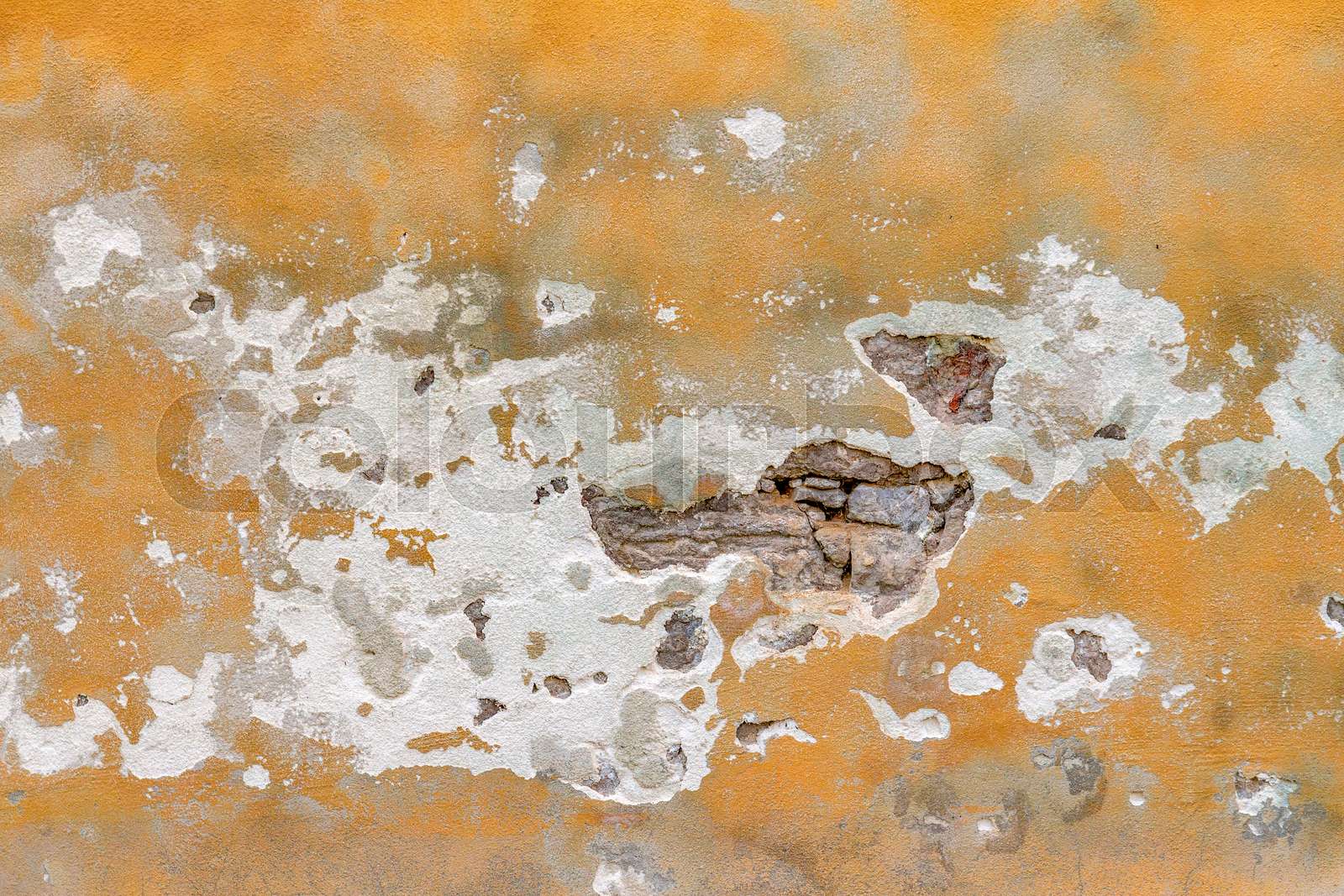 rundown wall detail | Stock image | Colourbox