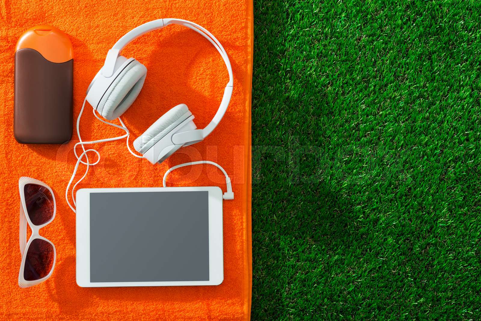 Summertime and sunbathing | Stock image | Colourbox