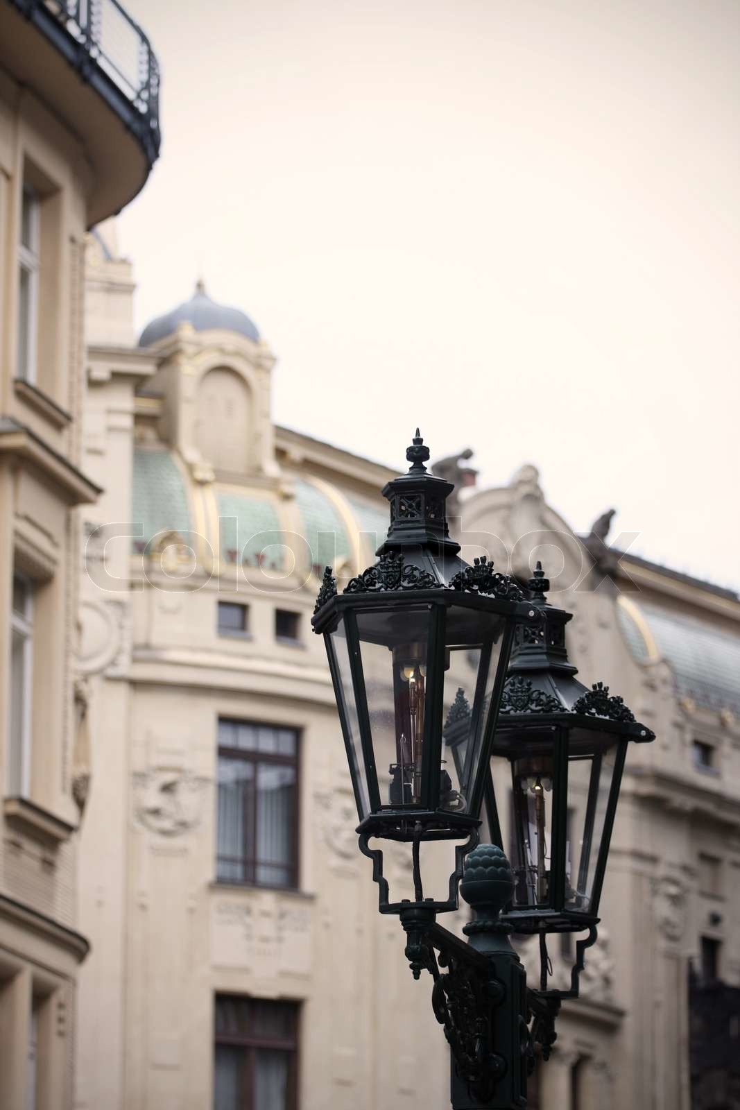 street lamp | Stock image | Colourbox