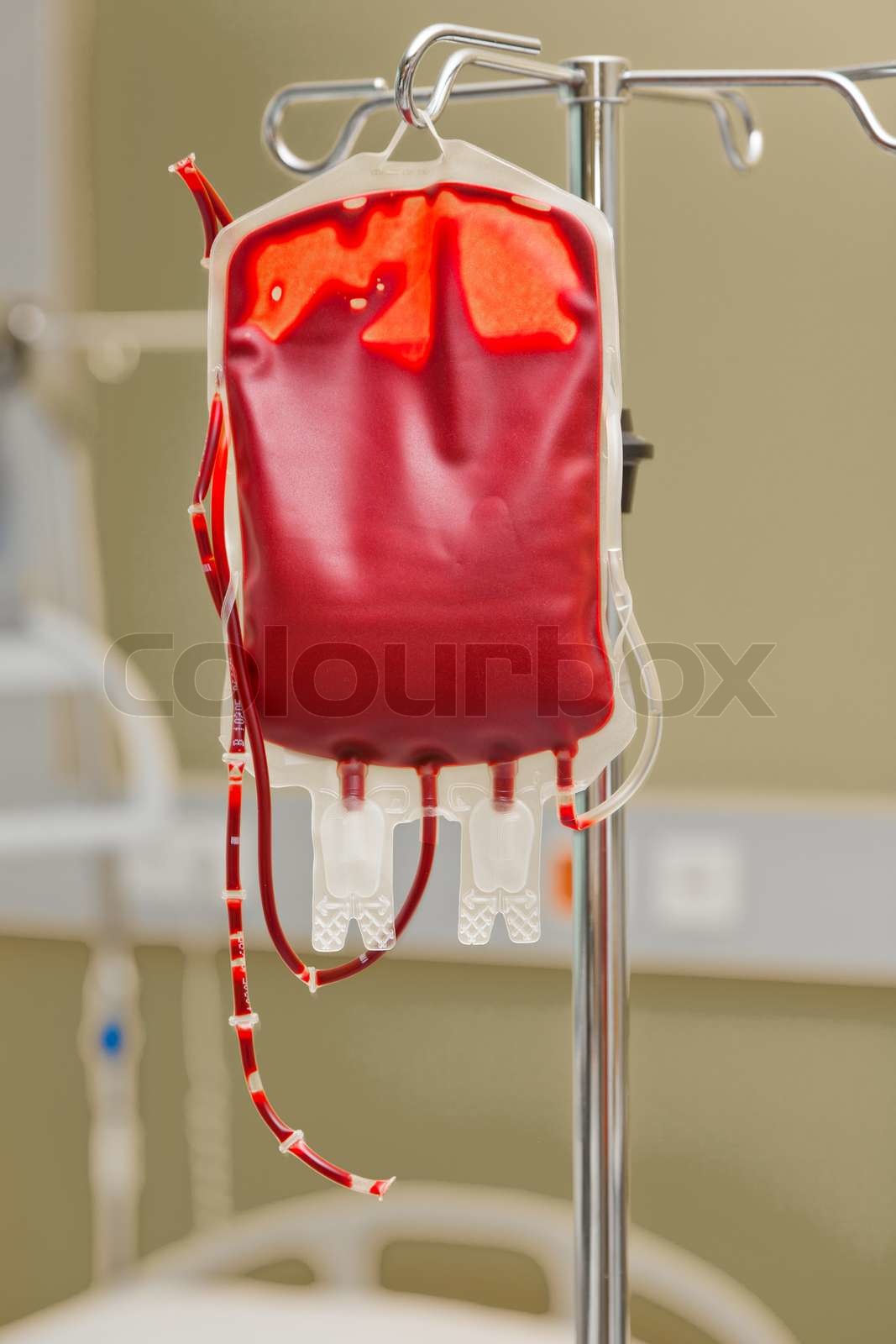 stored blood in a hospital | Stock image | Colourbox