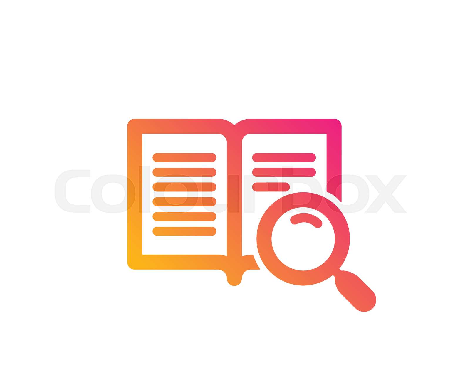 Search text icon. Find word sign. Vector | Stock vector | Colourbox