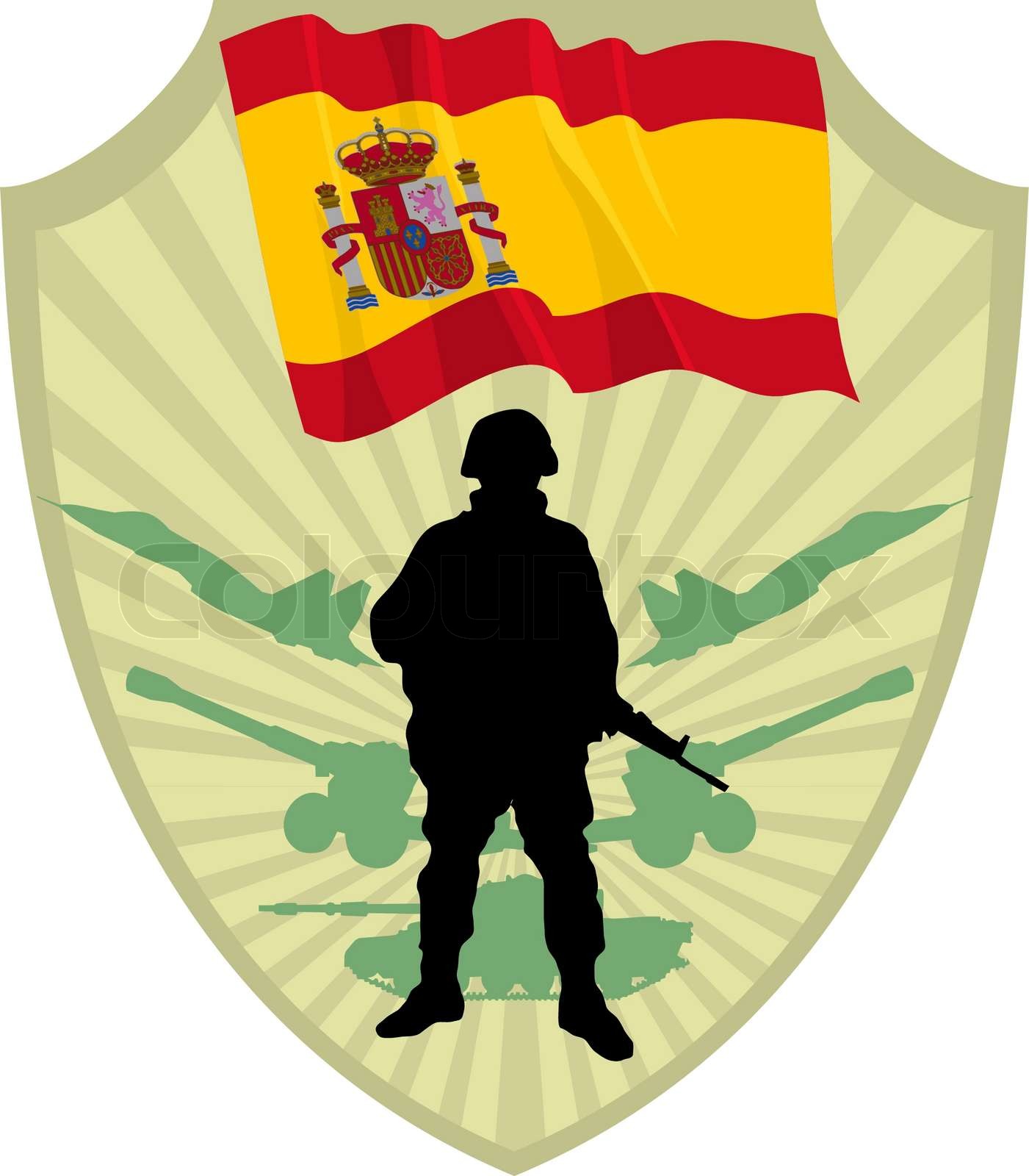 Army of Spain | Stock vector | Colourbox