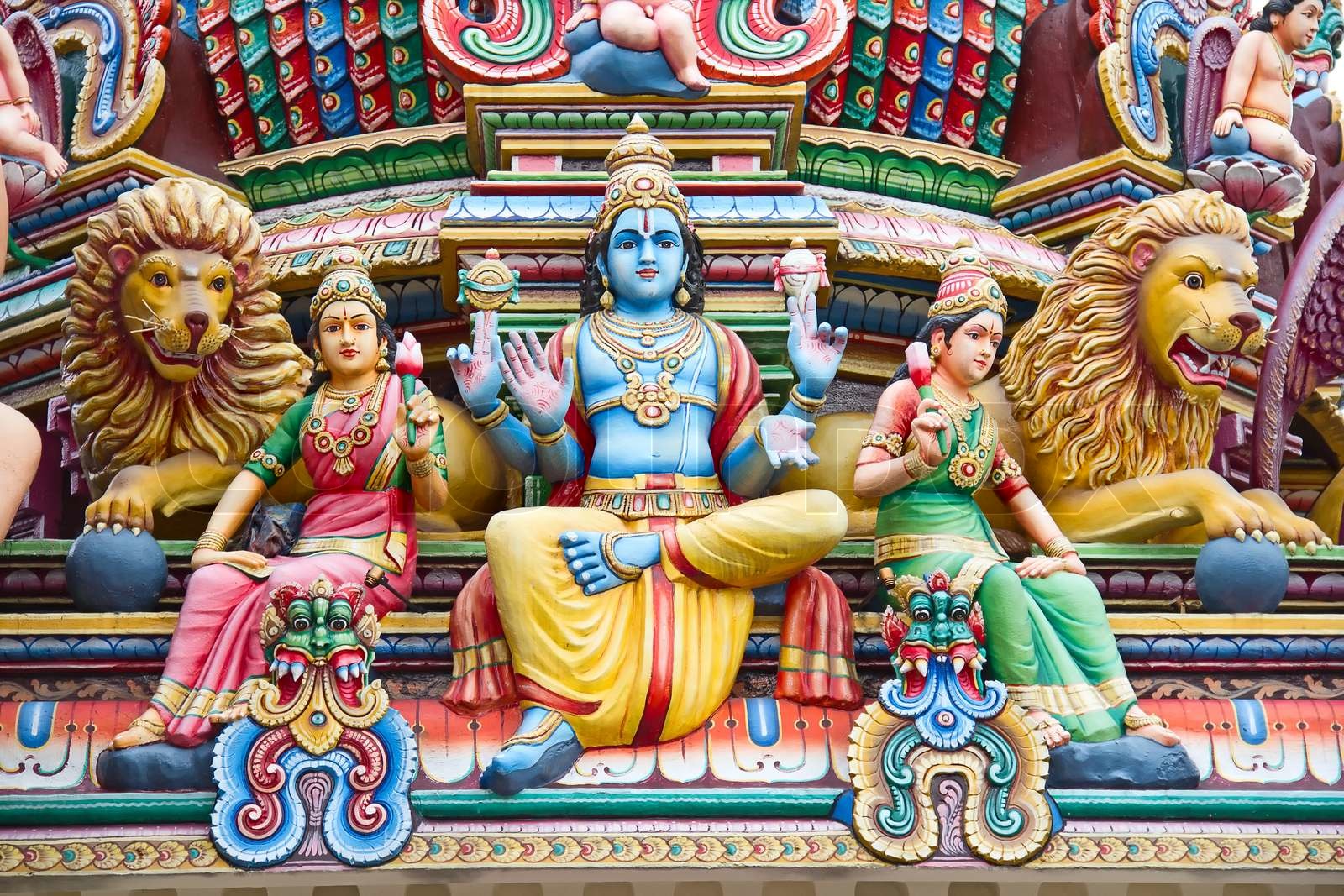 indien, hindu, gud | Stock foto | Colourbox