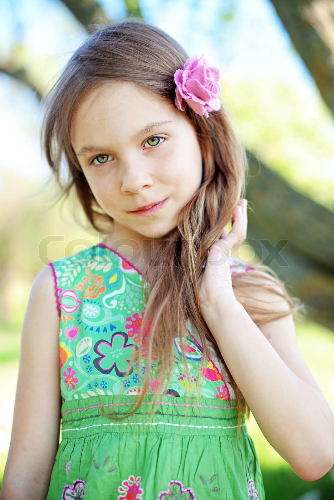 Beautiful little girl | Stock image | Colourbox