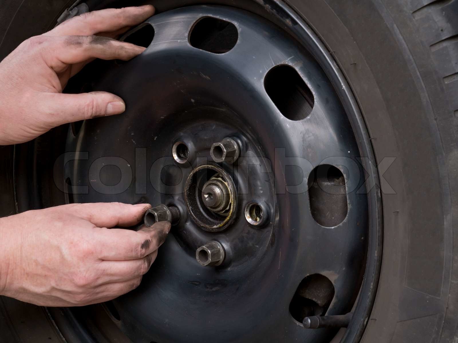 Changing Wheel | Stock image | Colourbox