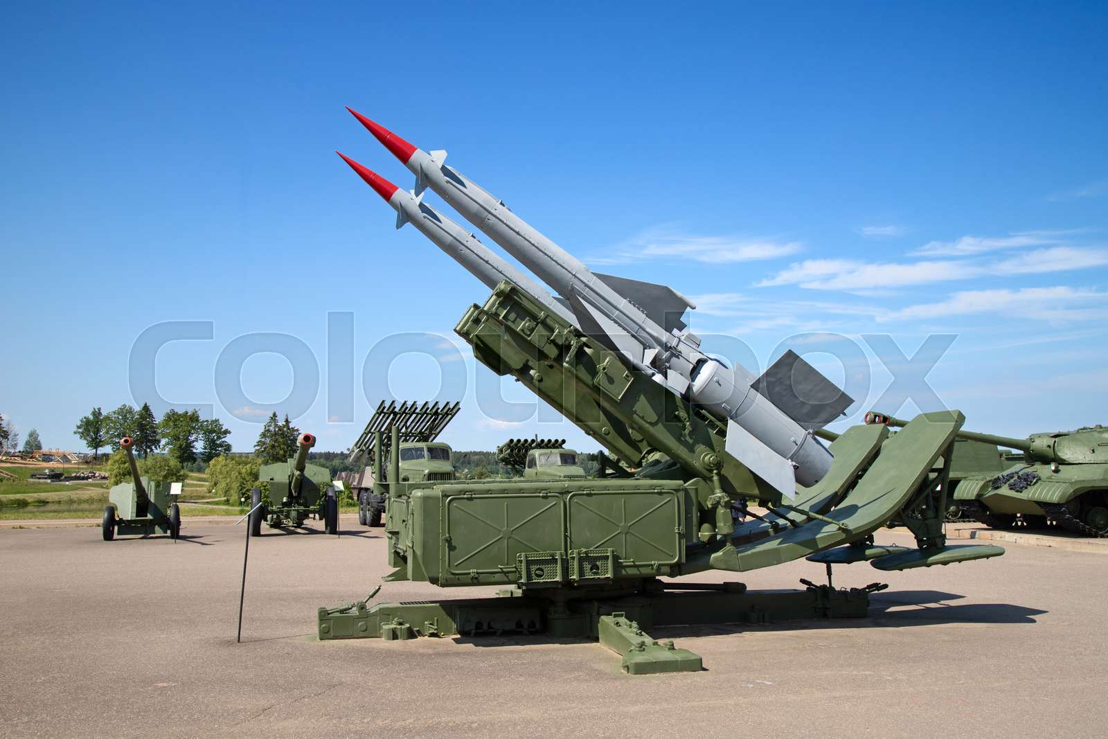 SAM missiles | Stock image | Colourbox