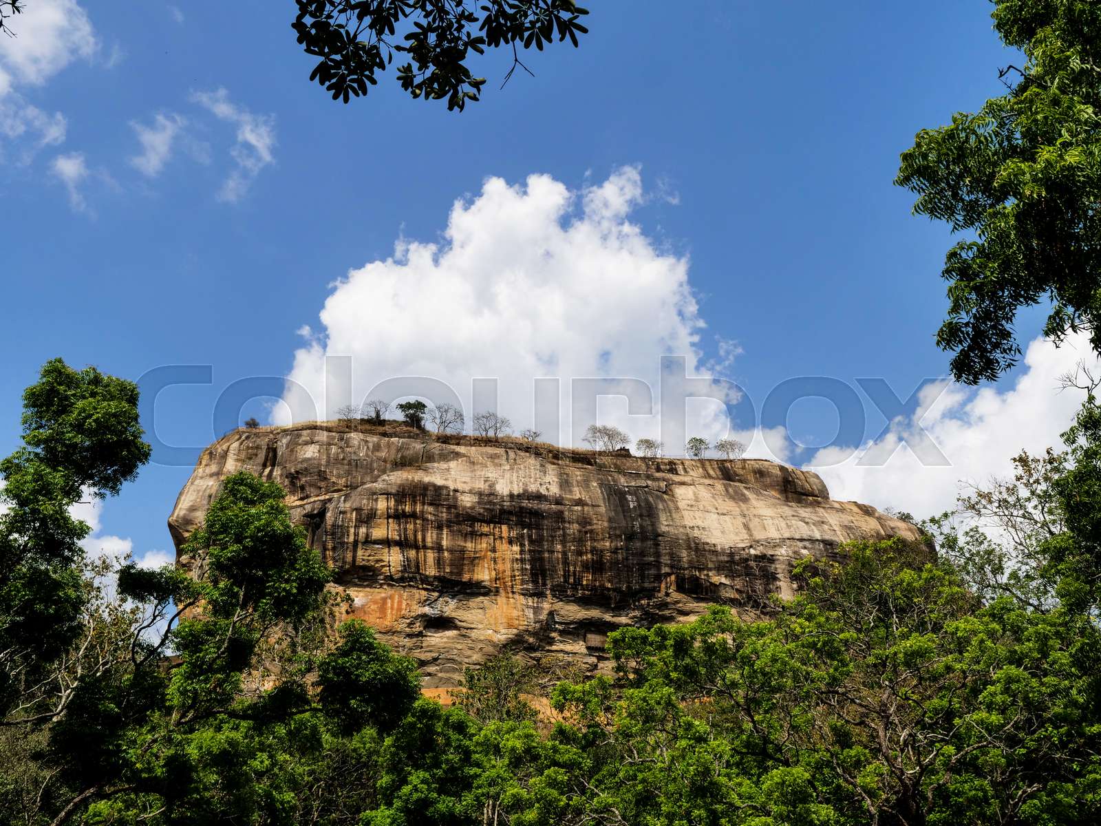 Sigiriya ancient rock in Sri Lanka | Stock image | Colourbox