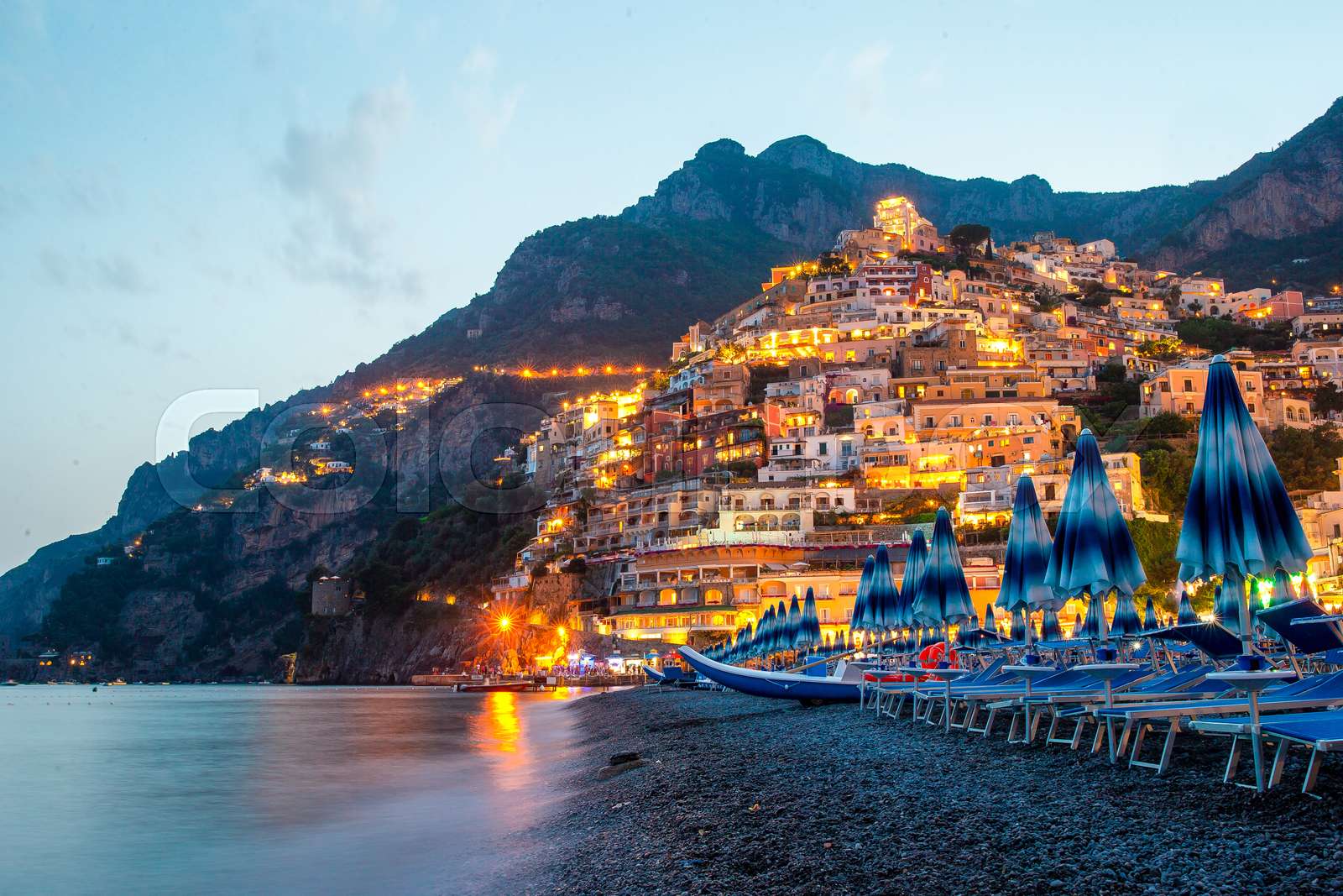 Beautiful coastal towns of Italy - scenic Positano in Amalfi coast ...