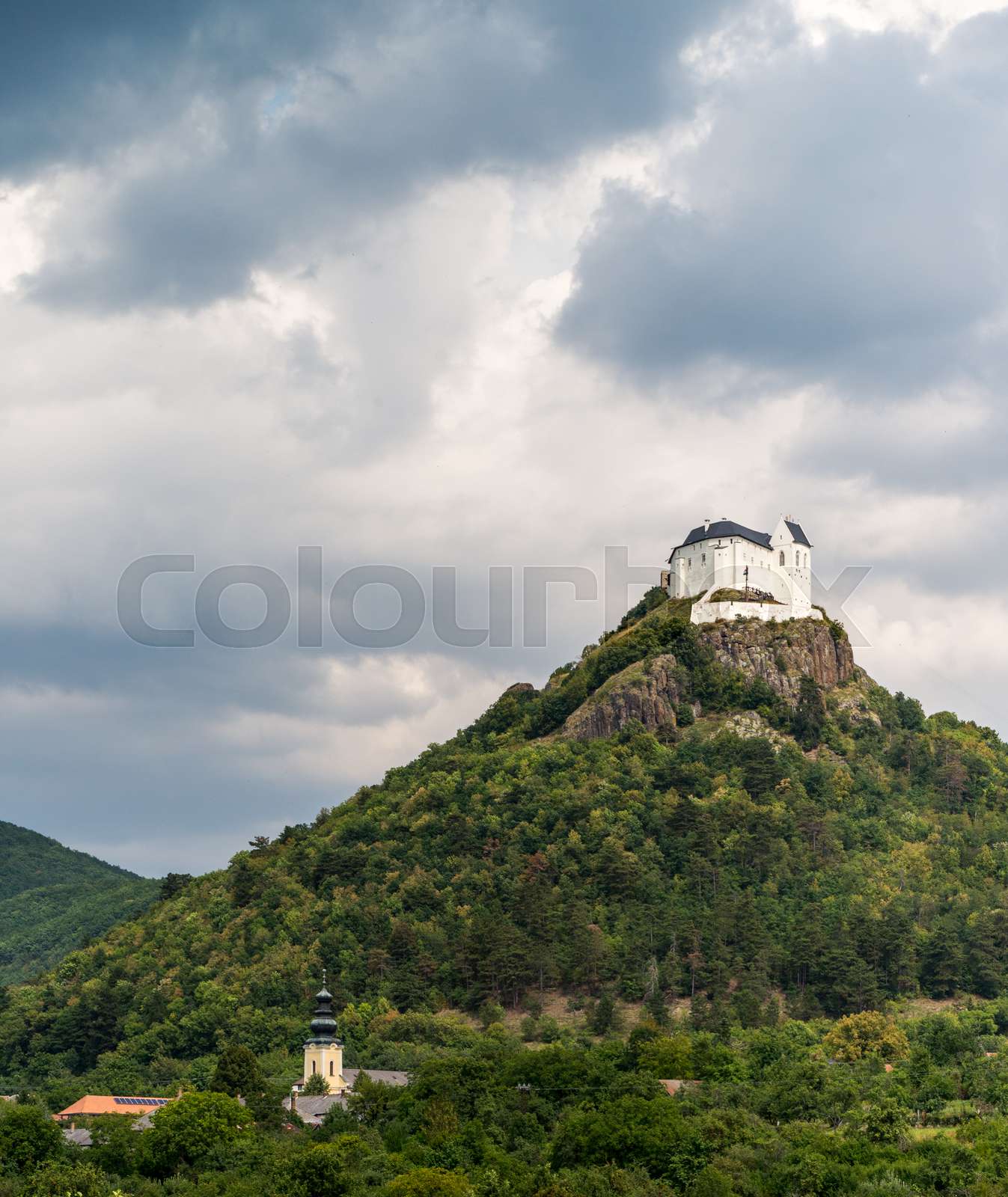 Castle of Fuzer in Hungary in Europe | Stock image | Colourbox