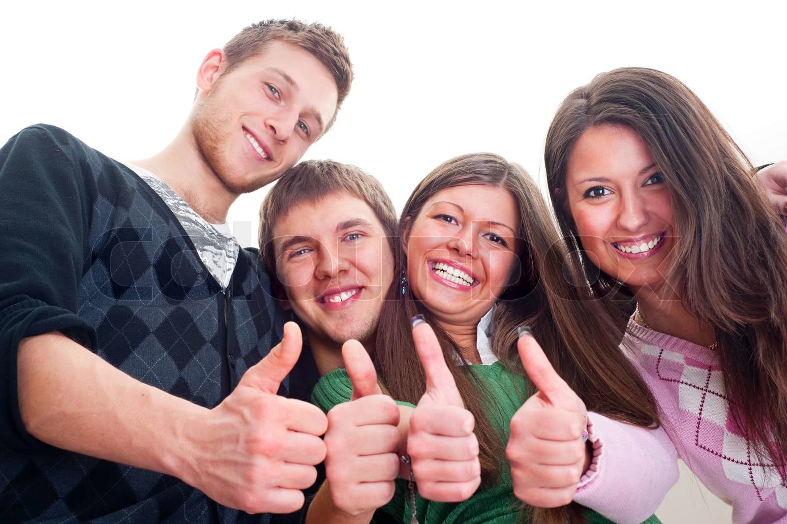 cheerful friends | Stock image | Colourbox