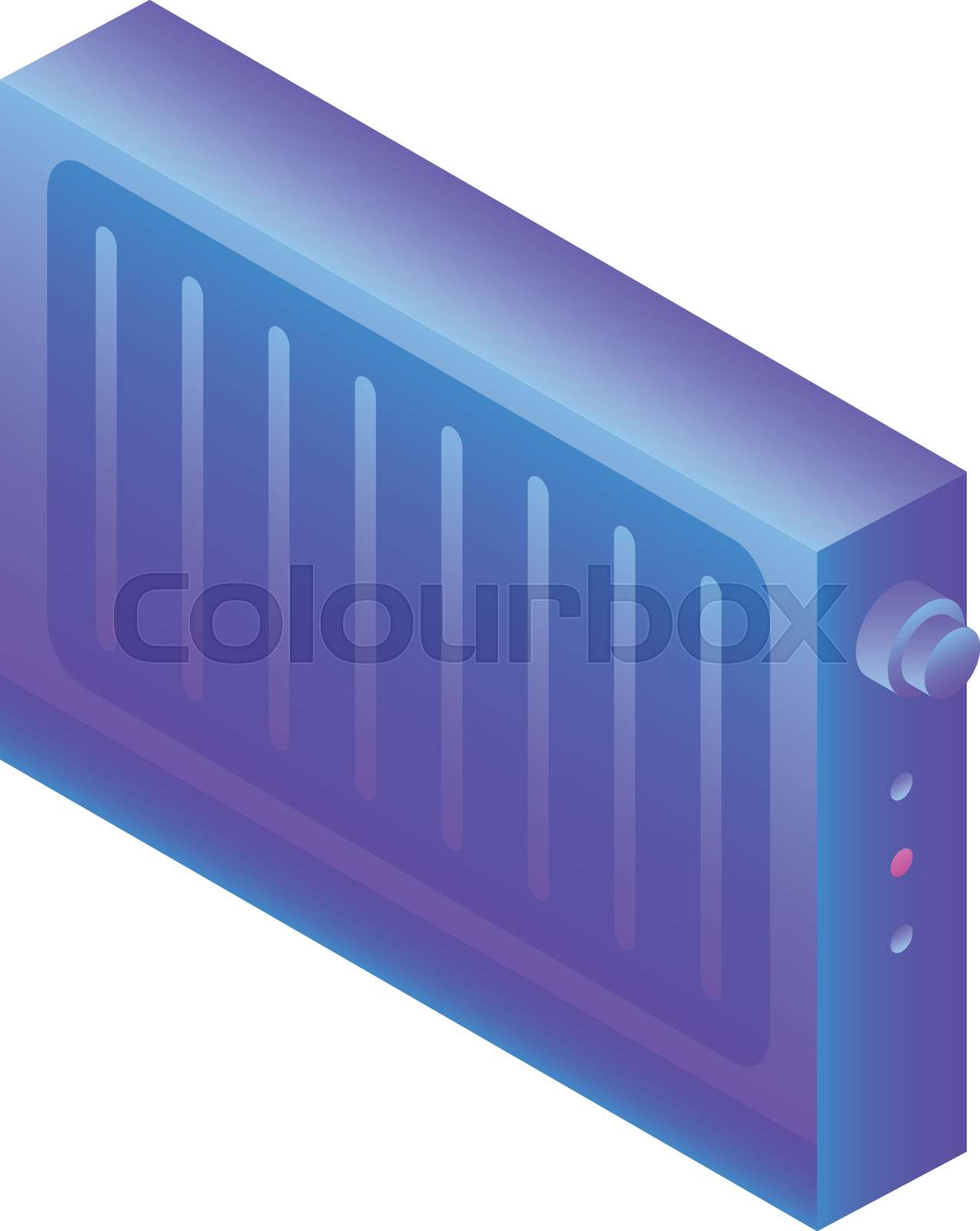 hjem, radiator, ikon | Stock vektor | Colourbox