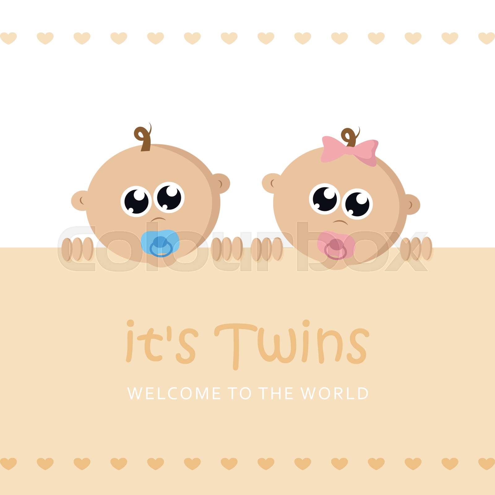 baby, arrival, fun | Stock vector | Colourbox