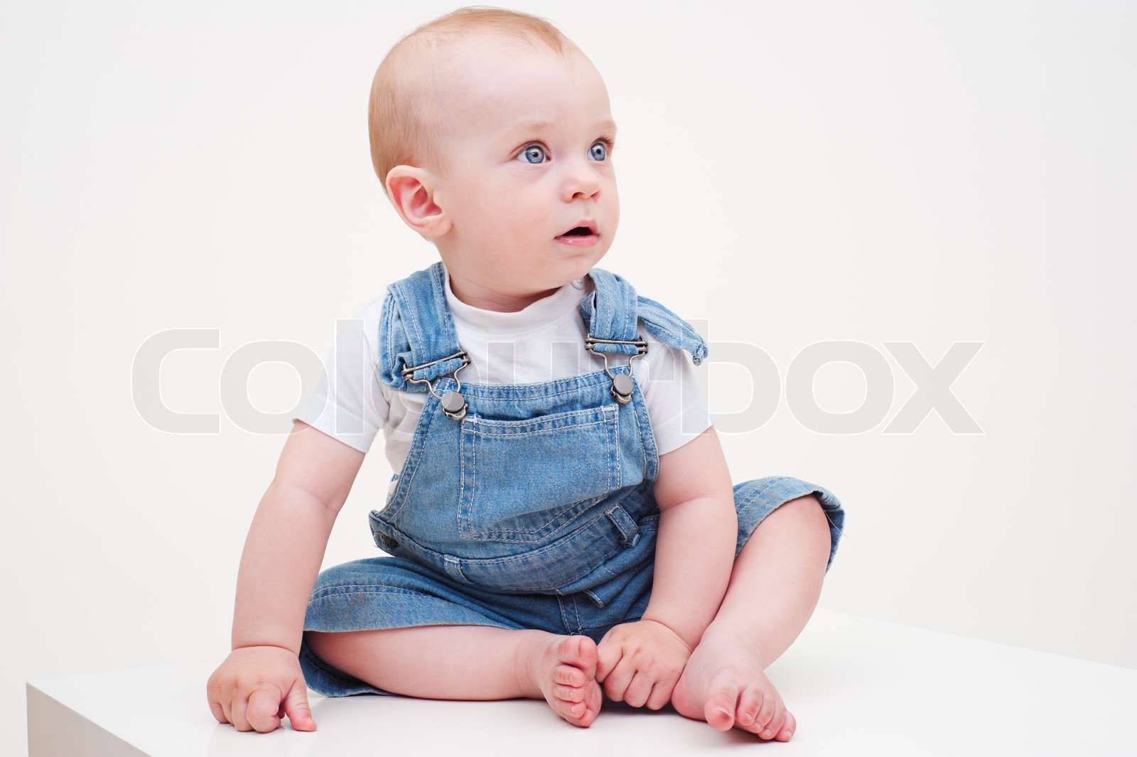 portrait of pretty boy | Stock image | Colourbox