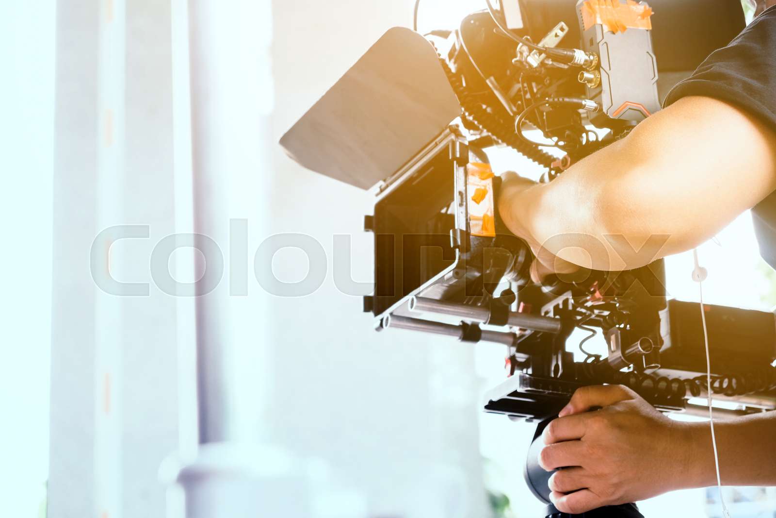 Filming | Stock image | Colourbox