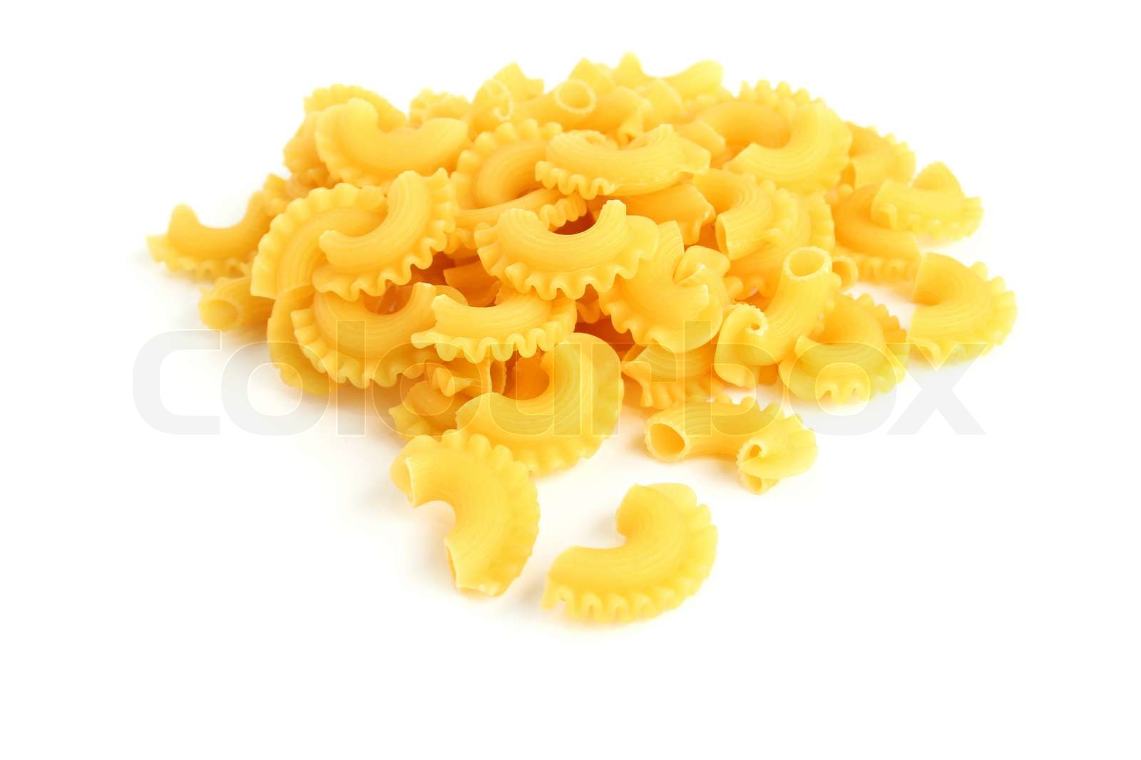 Nudeln auf weiß | Stock Bild | Colourbox