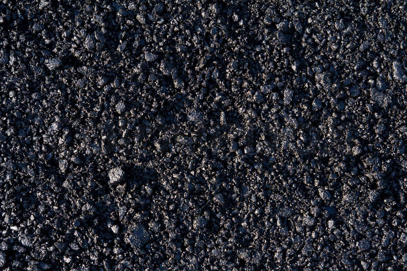 new asphalt laid on the road | Stock image | Colourbox