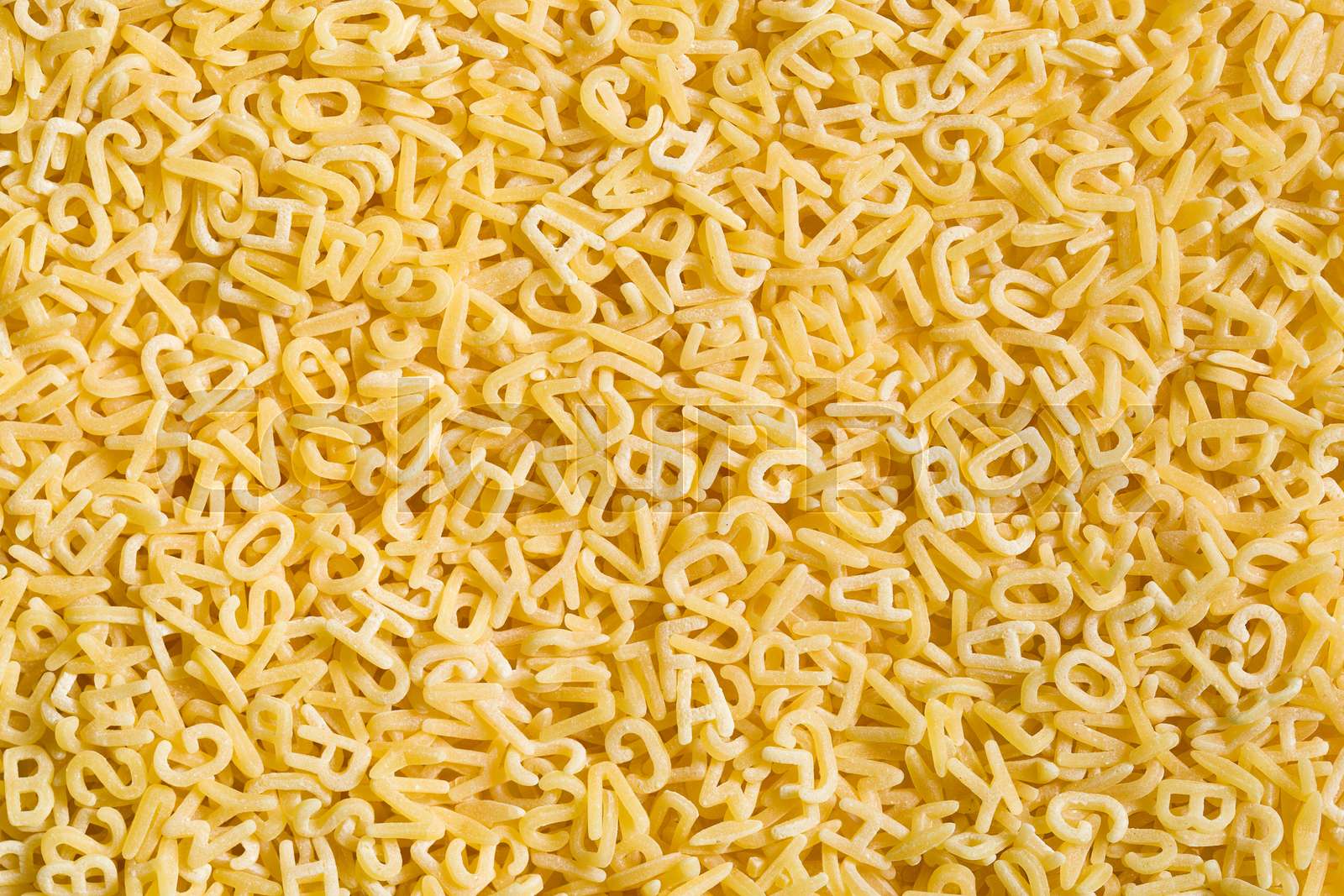 Alphabet Pasta Stock Image Colourbox alphabet-pasta-stock-image-colourbox