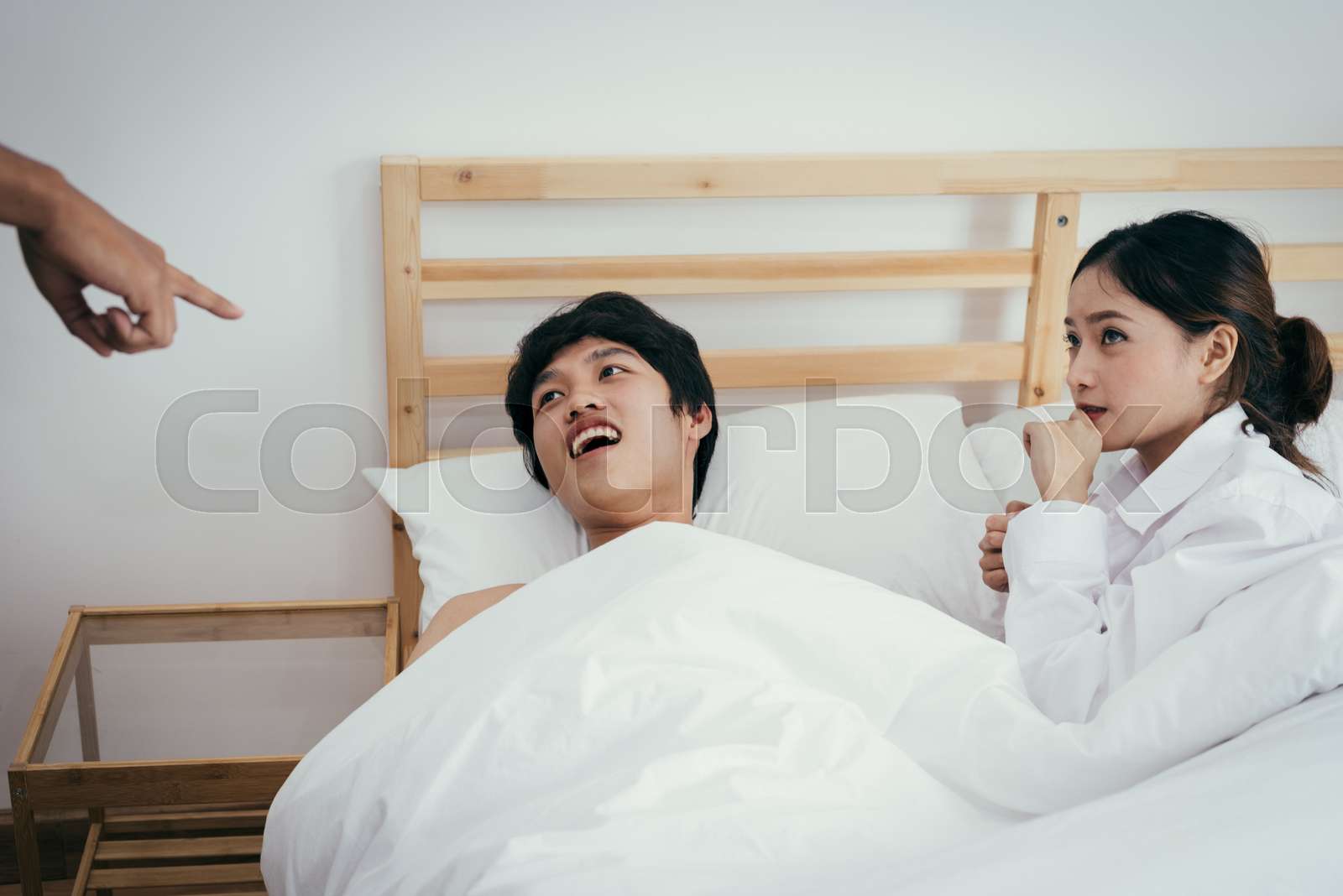 Asian adulterer and his unfaithful wife are indicated by marriage ...