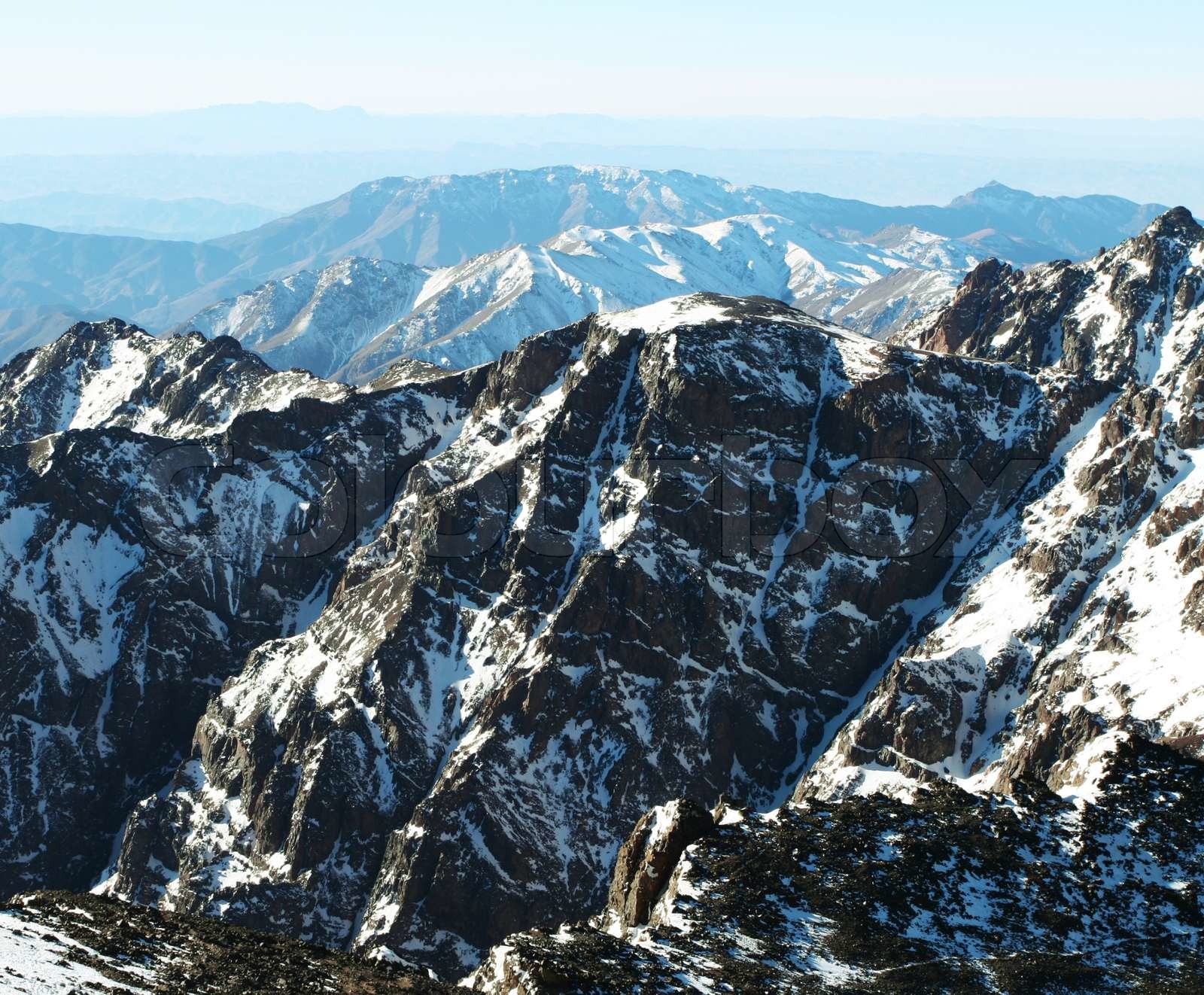 High mountain | Stock image | Colourbox